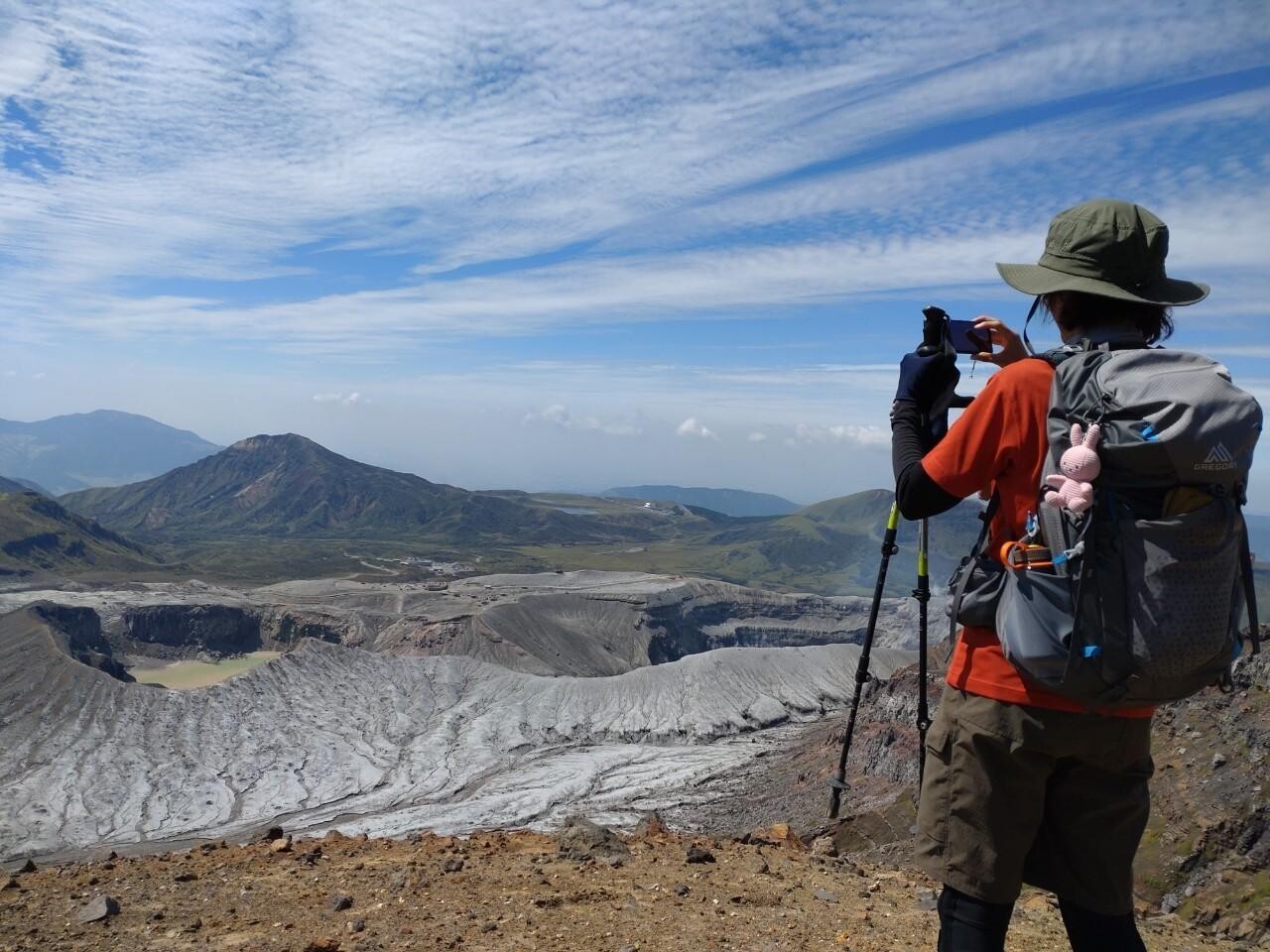 南岳・中岳・高岳☺️⛰️ / mozuさんの阿蘇山・高岳・根子岳の活動データ | YAMAP / ヤマップ