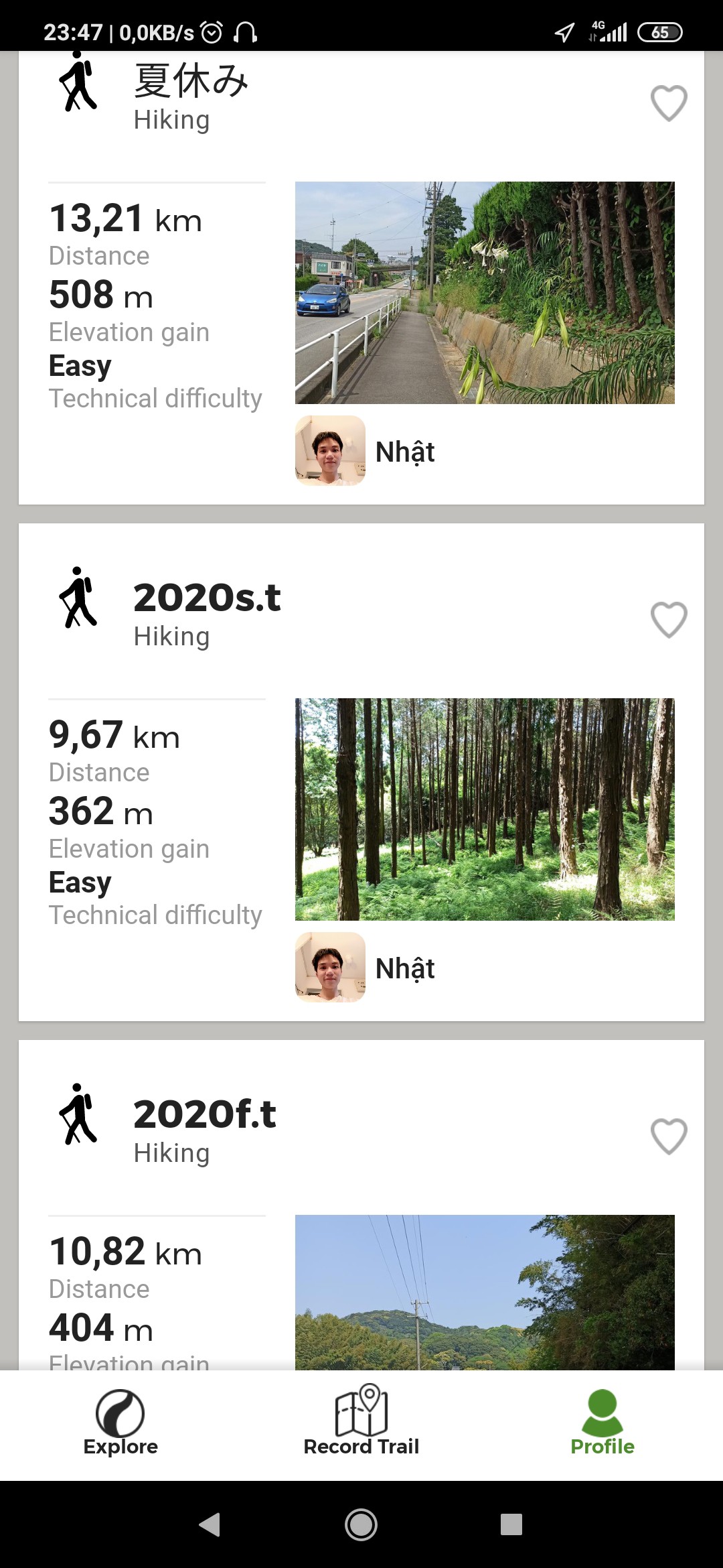 hello there :) / m31さんのモーメント | YAMAP / ヤマップ