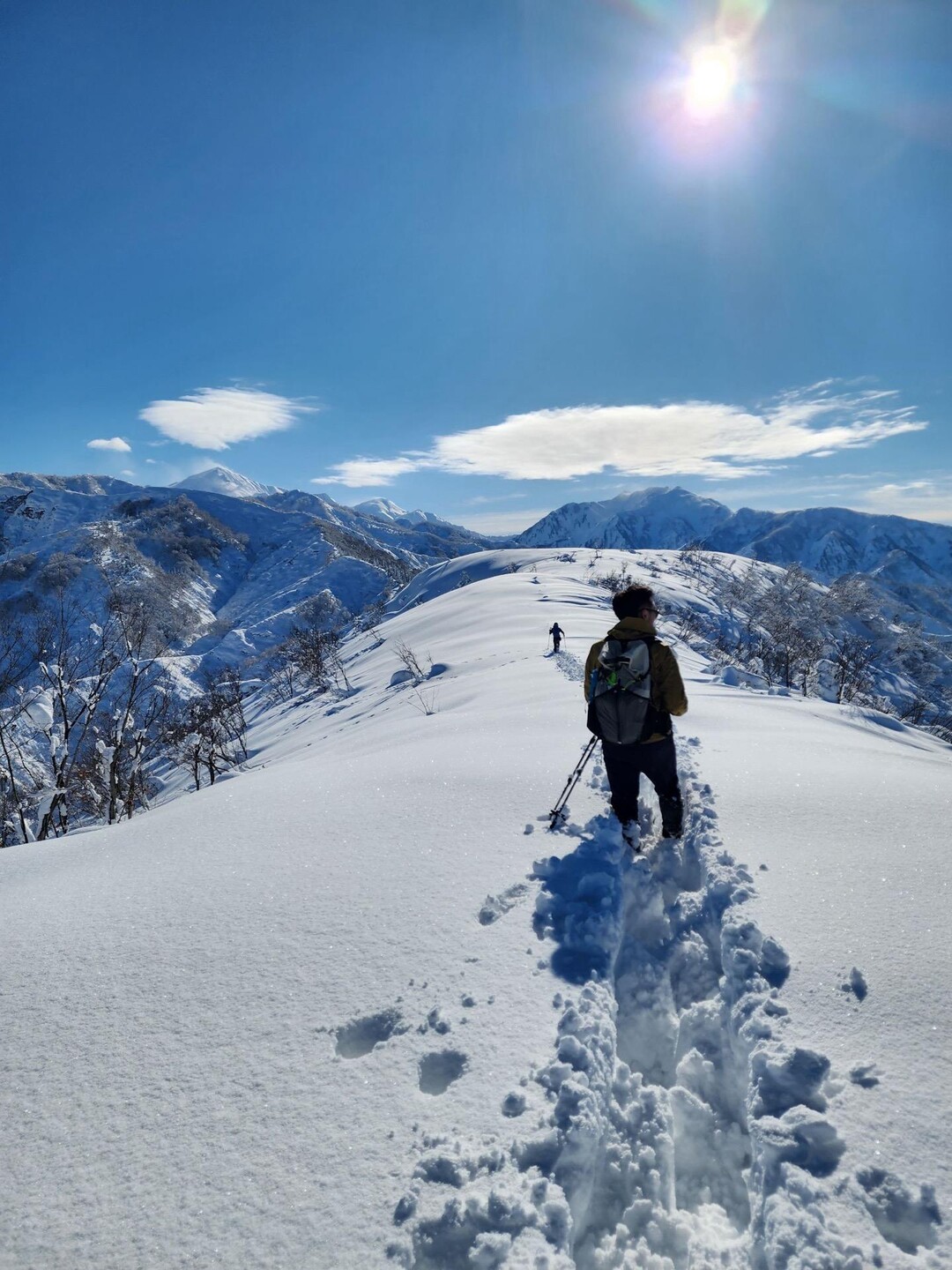 ふかふかラッセル⛄️大力山☀️ 登り納め / komashinmasaさんの大力山・黒禿の頭・笠倉山の活動データ | YAMAP / ヤマップ