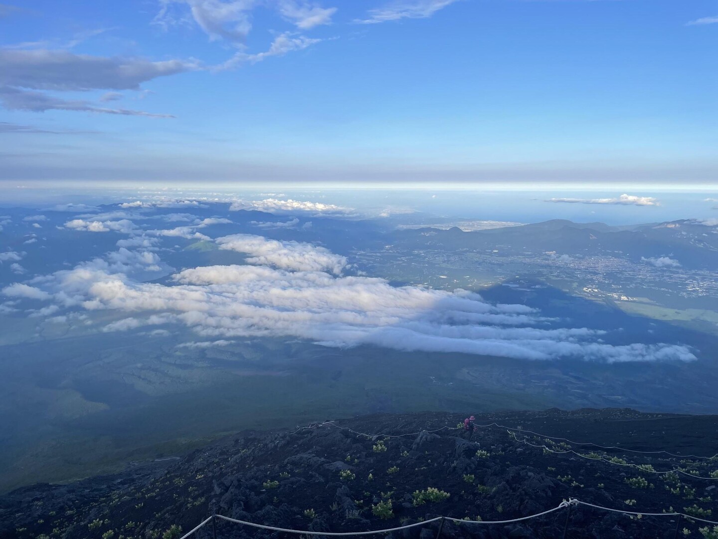 友人撮影の影富士。2023/08/05。... / 盆栽太郎さんのモーメント | YAMAP / ヤマップ