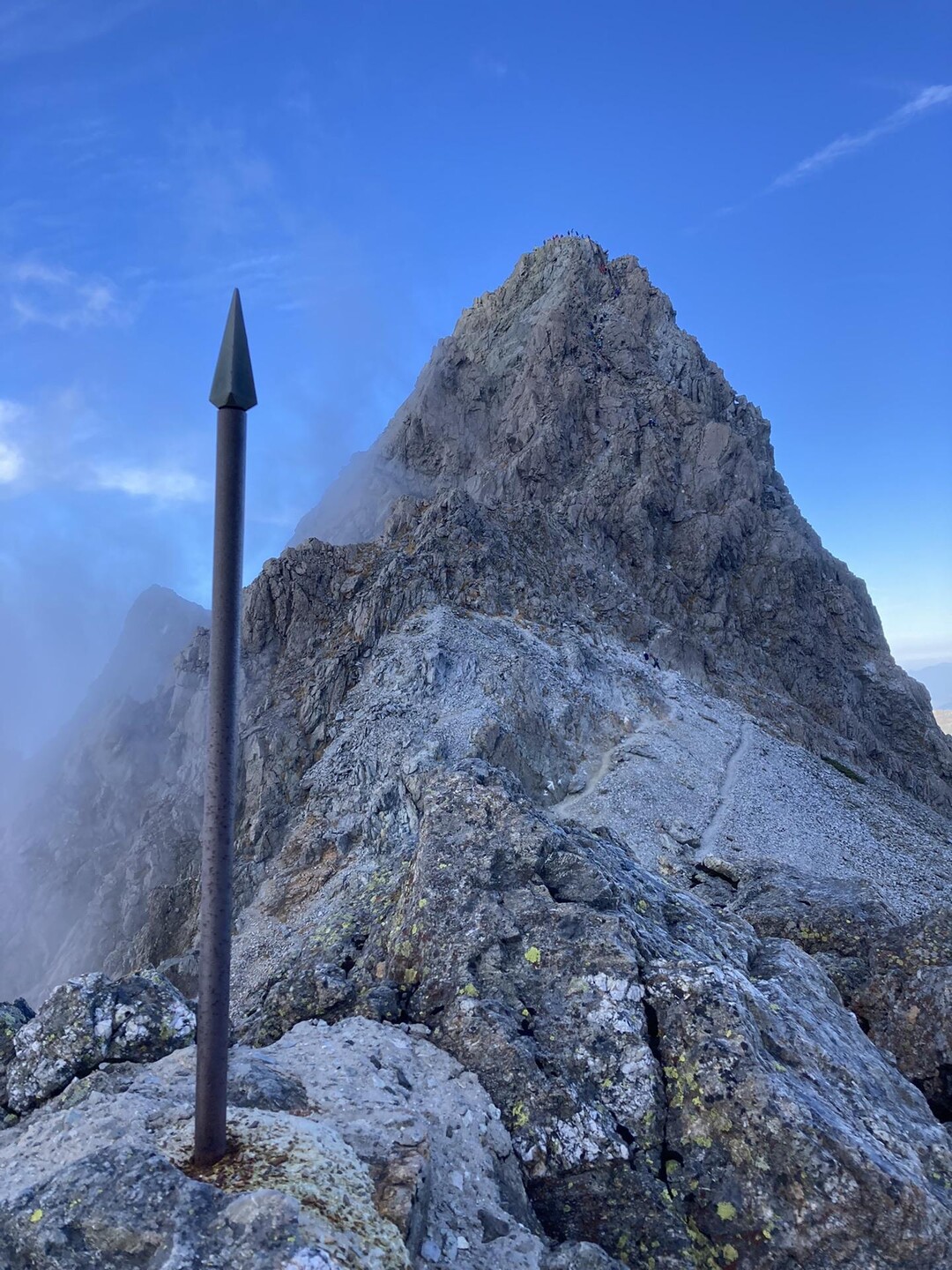 雲一つない槍ヶ岳 / TAZさんの槍ヶ岳・穂高岳・上高地の活動データ | YAMAP / ヤマップ
