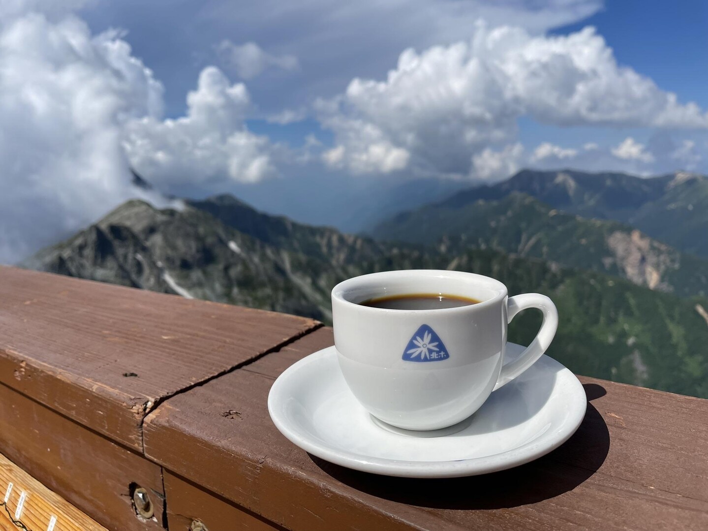 北ホでcoffee time☕️ / midoriさんの槍ヶ岳・穂高岳・上高地の活動データ | YAMAP / ヤマップ