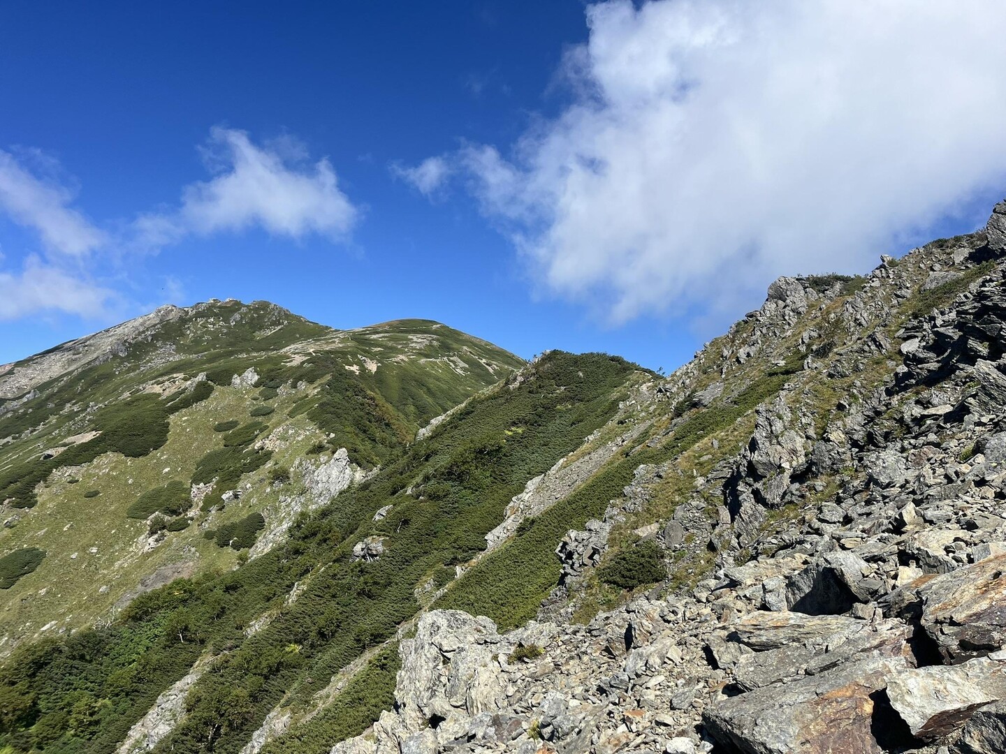 千枚岳・丸山 / ayaさんの荒川岳・東岳（悪沢岳）・前岳・中岳・赤石岳の活動データ | YAMAP / ヤマップ