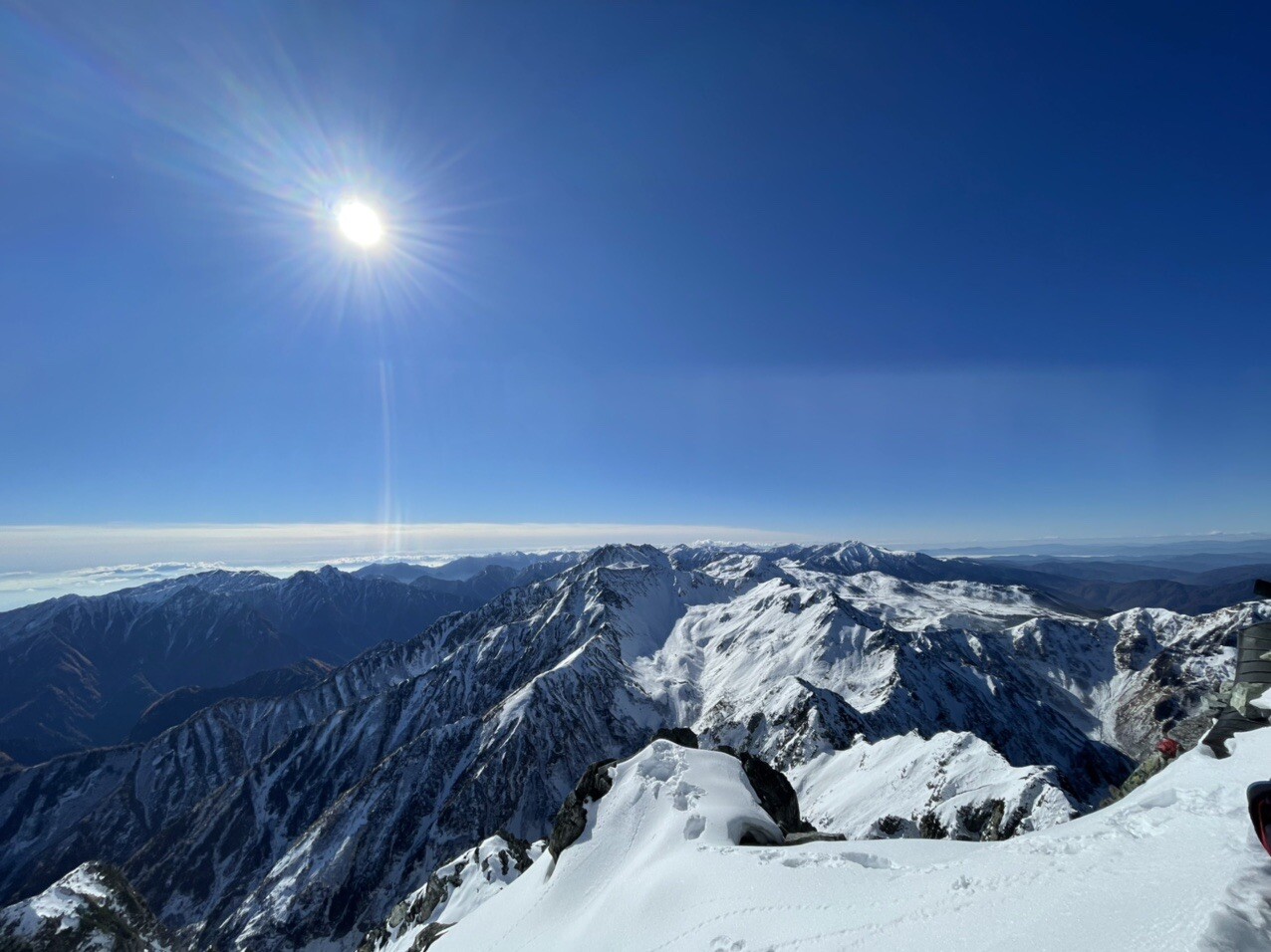 雪の剱岳 早月尾根 / nabettiさんの剱岳の活動データ | YAMAP / ヤマップ