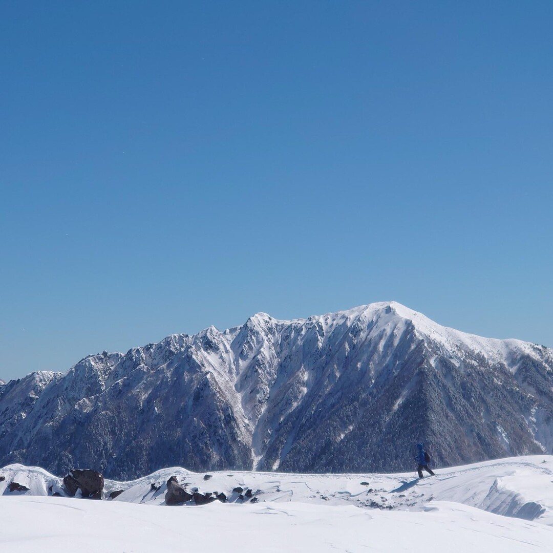 冬のみ限定(≧∇≦)/ 秘境の山焼岳（南峰） ゆっくりと / sai。さんの乗鞍岳の活動データ | YAMAP / ヤマップ