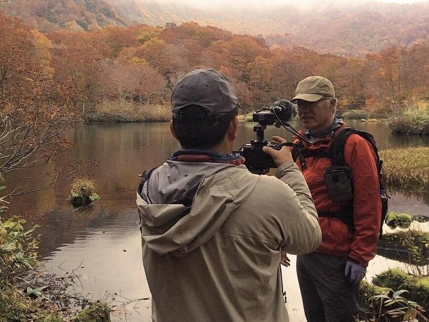 NHKに確保されちゃいました🤣 / tomo65さんの鳥海山・七高山・笙ヶ岳の活動日記 | YAMAP / ヤマップ