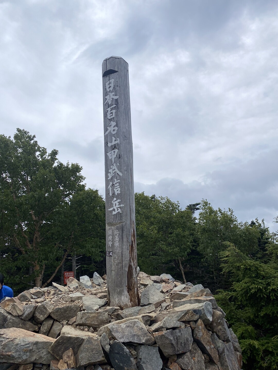 曇天の甲武信ヶ岳☁️ / Booさんの甲武信ヶ岳の活動データ | YAMAP / ヤマップ