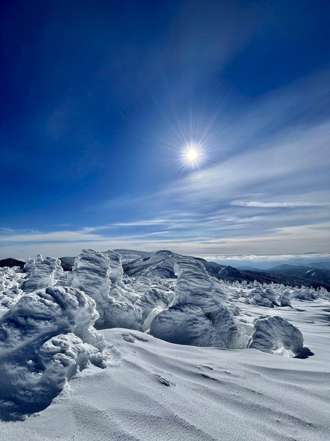 蔵王ブルー＆氷瀑ブルー🩵刈田岳2024.1.20 / shivaさんの蔵王山・雁戸山・不忘山の活動データ | YAMAP / ヤマップ
