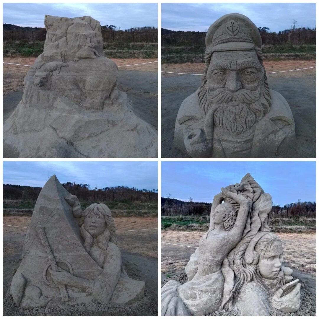 2022.12.01 砂の彫刻、サンドア... / kazu66さんのモーメント | YAMAP / ヤマップ