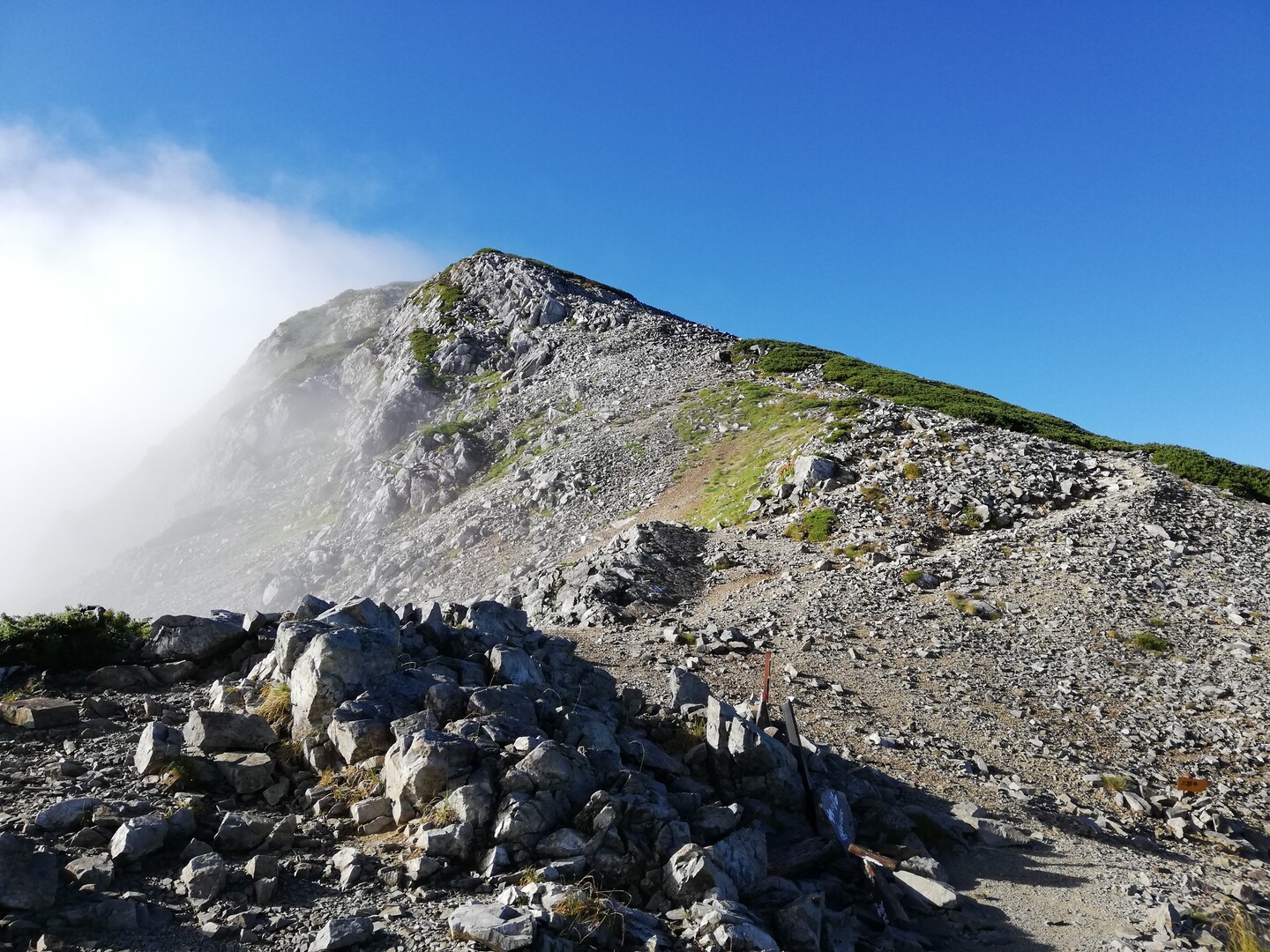 三俣山荘・鷲羽岳・ワリモ岳・水晶岳・祖父岳～雲ノ平山荘 / j_nabe さんの水晶岳・薬師岳・黒部五郎岳の活動データ | YAMAP / ヤマップ