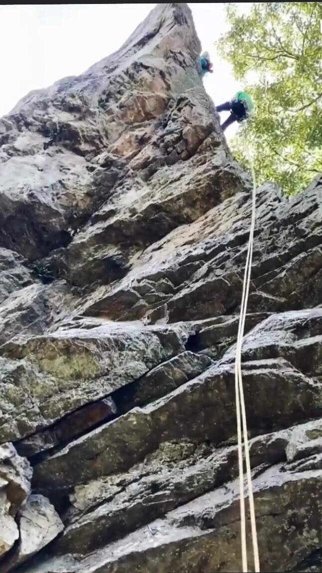 本日も岩場で練習しました‼︎ やっと天気... / ニシさんのモーメント | YAMAP / ヤマップ
