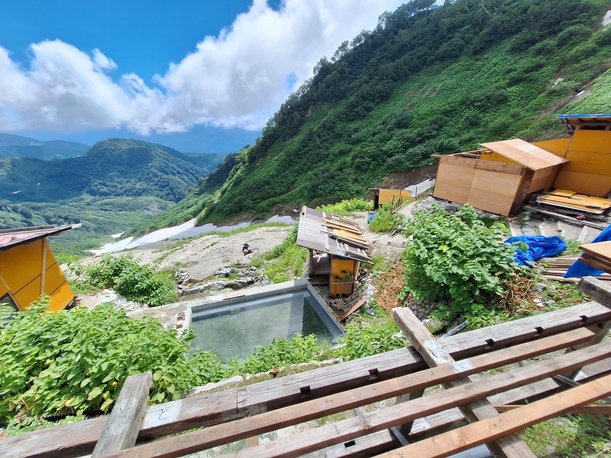 白馬鑓温泉小屋 最後の1号館のお清めが... / ayaさんのモーメント | YAMAP / ヤマップ