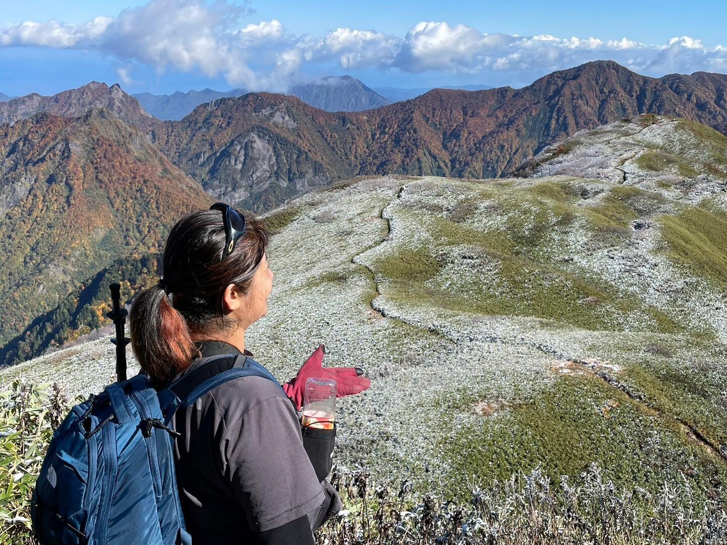 雨飾山〜お化粧した女神さま〜 / megmegさんの雨飾山・大渚山・天狗原山・戸倉山の活動データ | YAMAP / ヤマップ