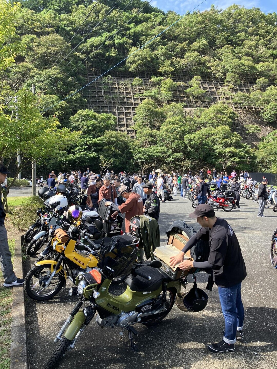 今日は月一の博多カブミーティング 暑さも... / ペロちゃんさんのモーメント | YAMAP / ヤマップ