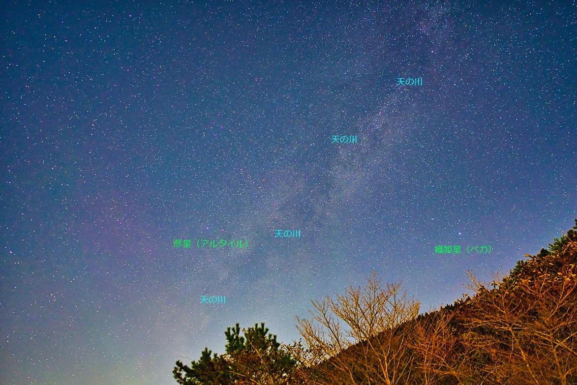 天山上宮登山口からの星空（R5.12.7）① / としちゃんさんの天山の活動データ | YAMAP / ヤマップ