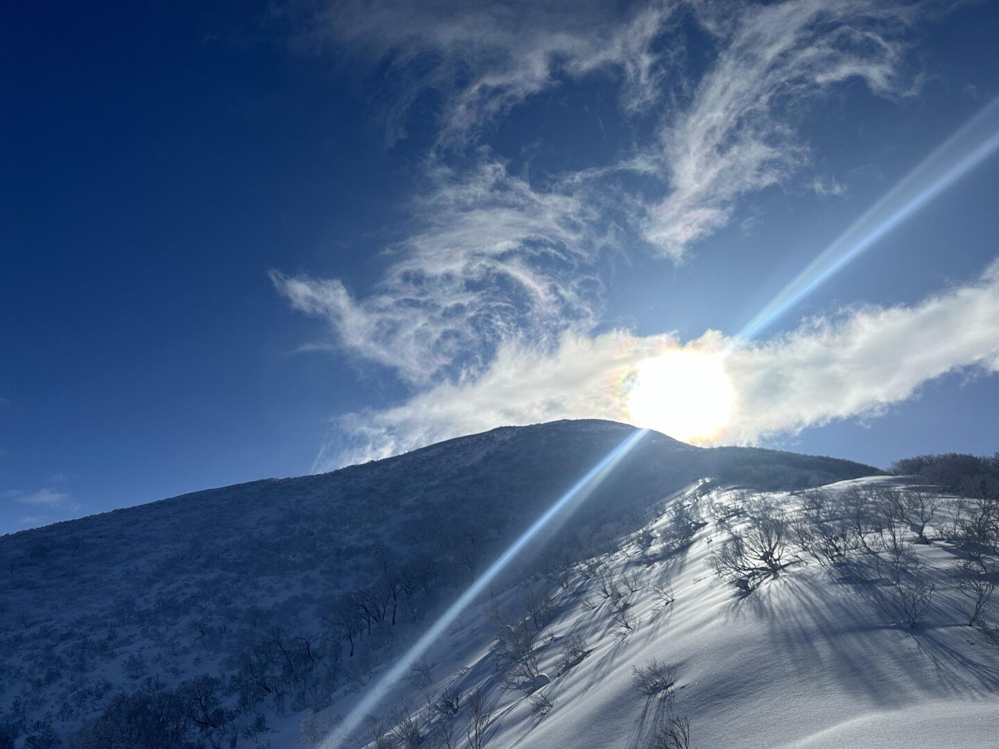 岩内岳-2024-01-13 / Happy Boyさんの目国内岳・雷電山の活動データ | YAMAP / ヤマップ