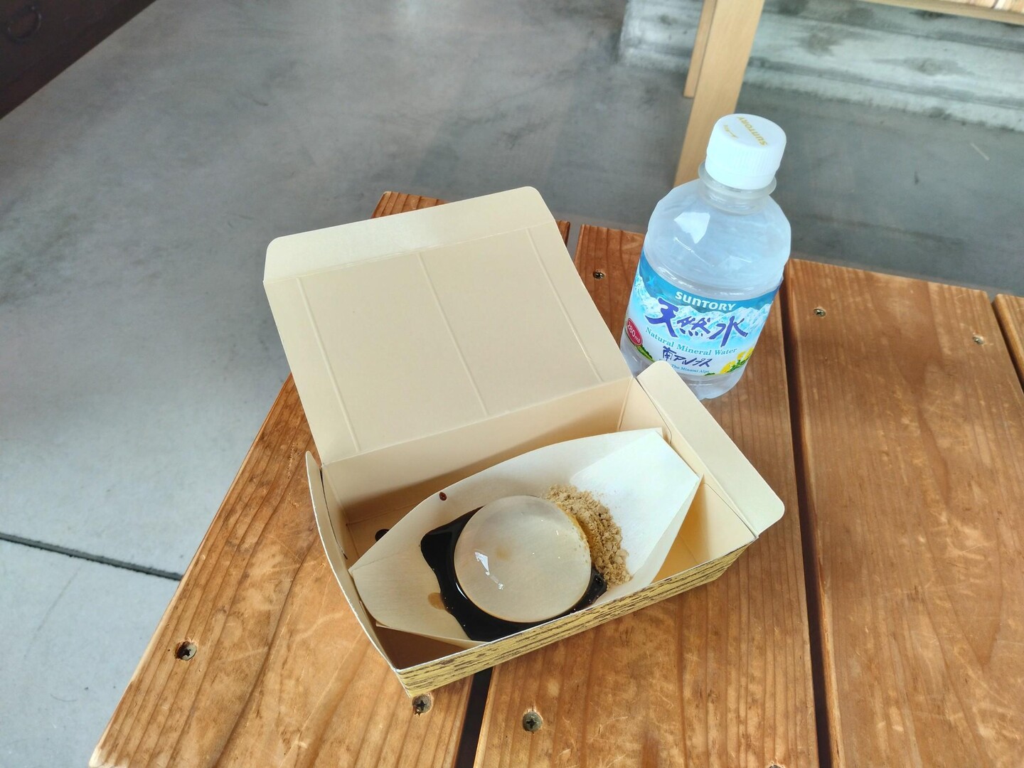 金精軒の水信玄餅。 韮崎店で食べました。... / syorinさんのモーメント | YAMAP / ヤマップ