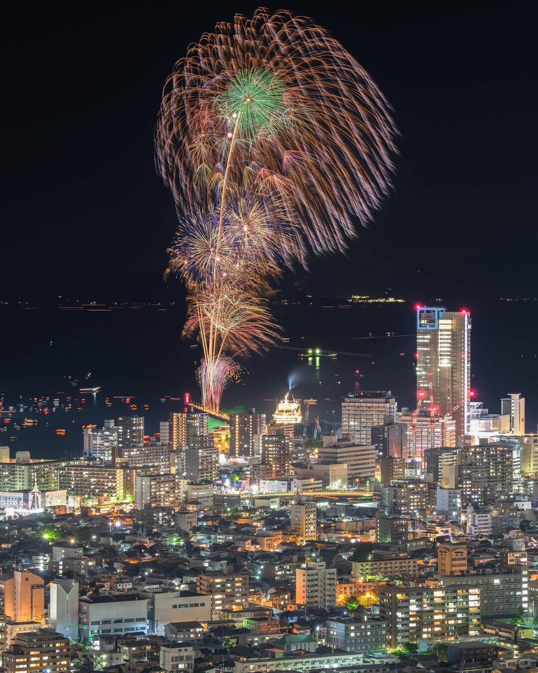 10分間の花火大会🎆 ビューポイント... / KOZO.Mさんのモーメント | YAMAP / ヤマップ