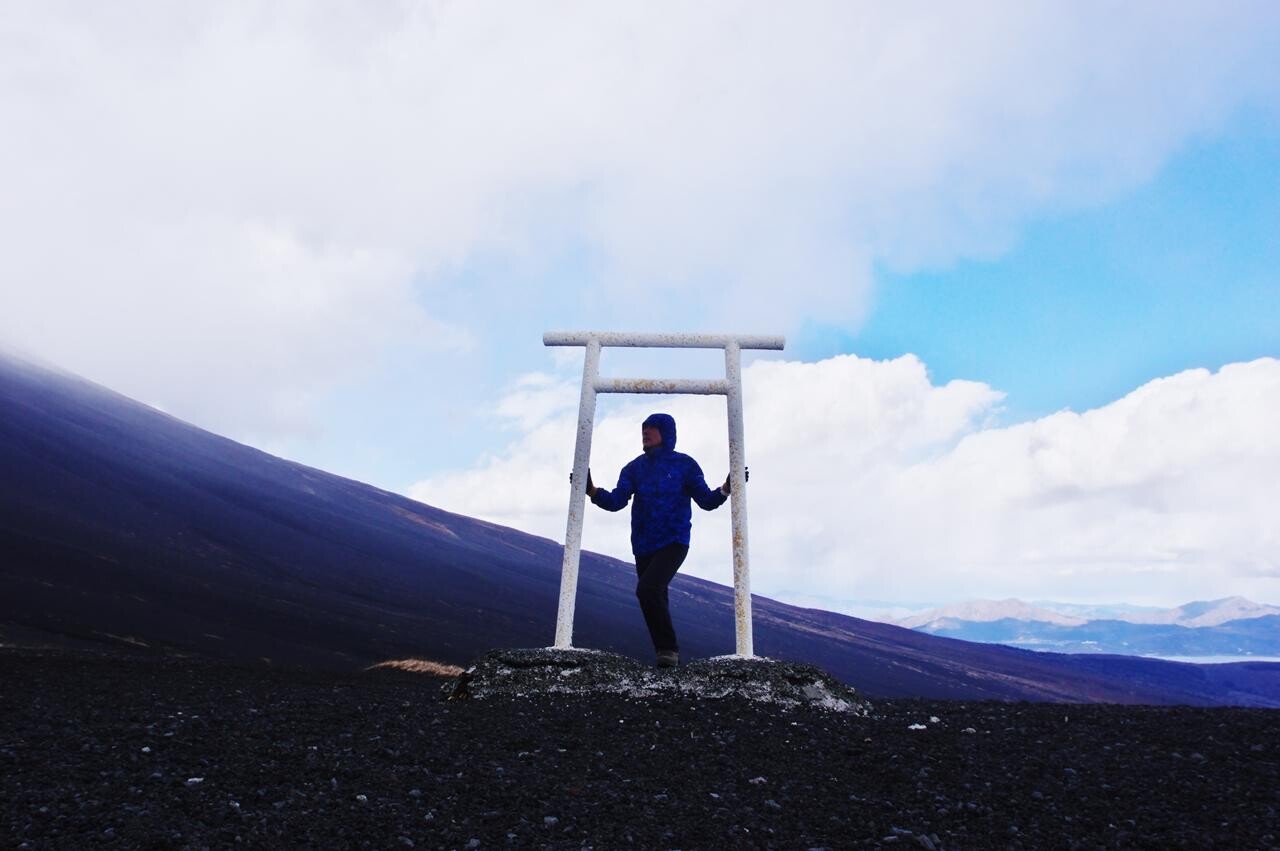 荒天になってしまいました_宝永山・二ツ塚（上二ツ塚）・二ツ塚(下二ツ塚) / ichiさんの富士山の活動データ | YAMAP / ヤマップ