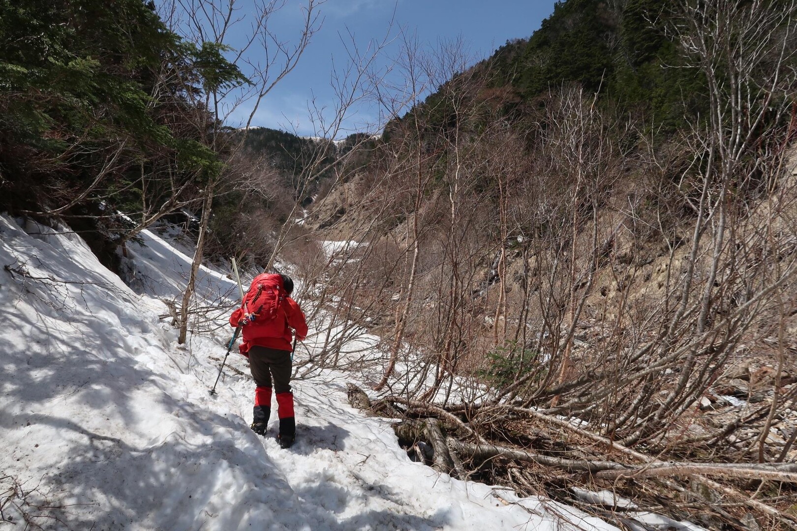 残雪の常念岳の記憶 https://y... / 赤きつさんのモーメント | YAMAP / ヤマップ