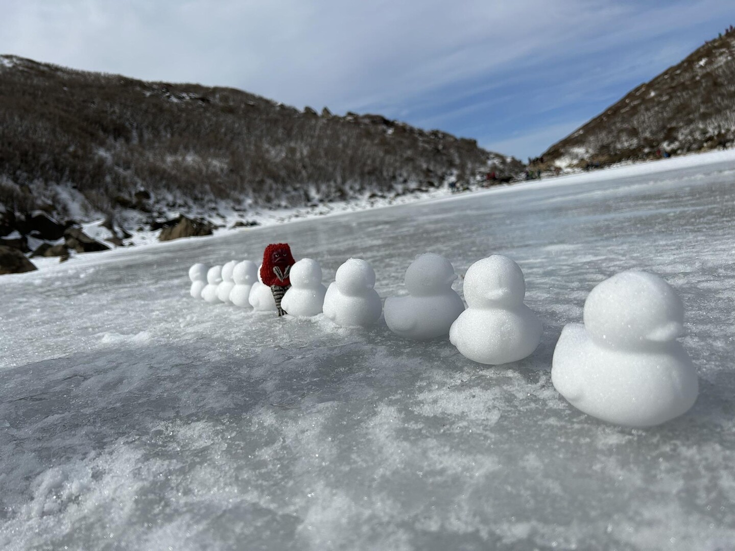 エンジョイ雪山(๑>