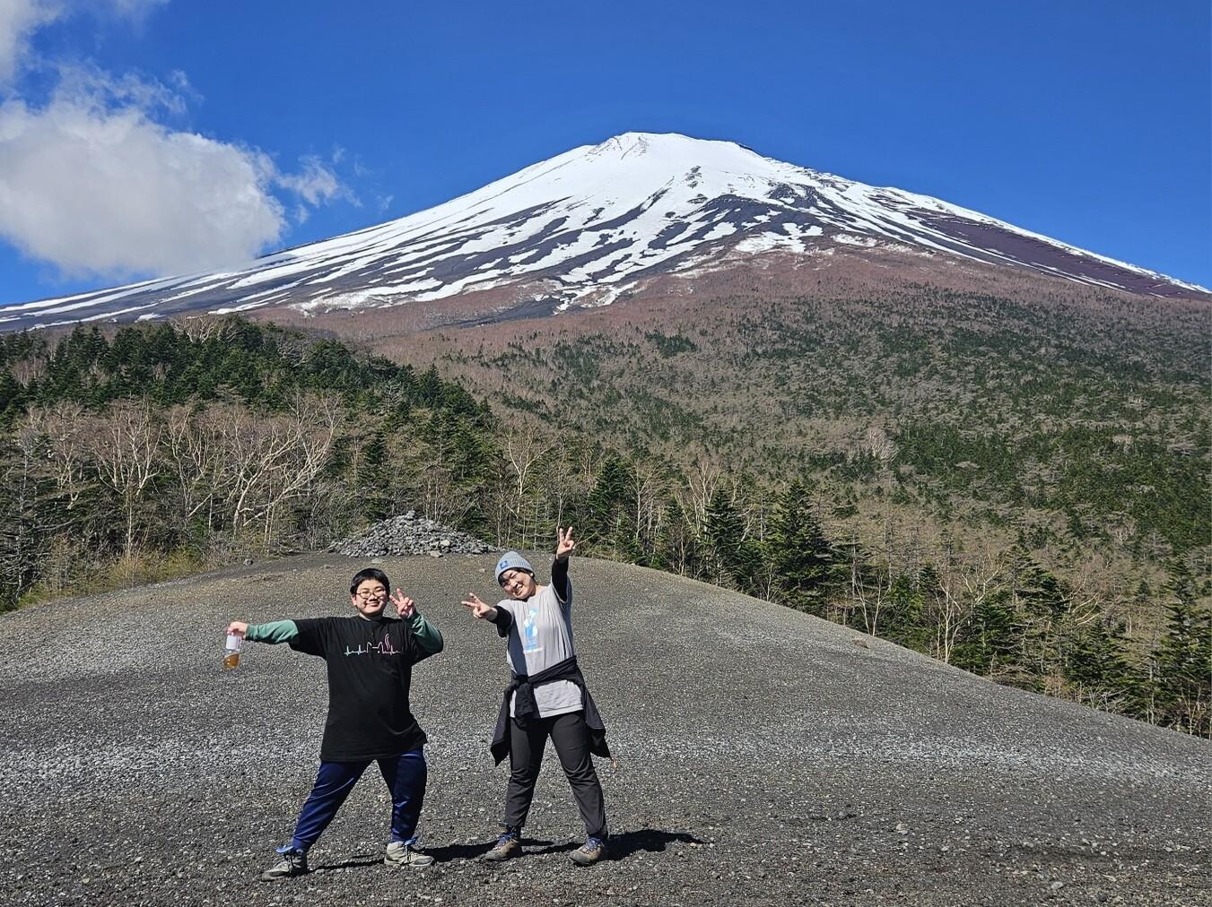 まぼろしの滝と小富士 🗻 / yky-go(ゆき)さんの富士山の活動データ | YAMAP / ヤマップ