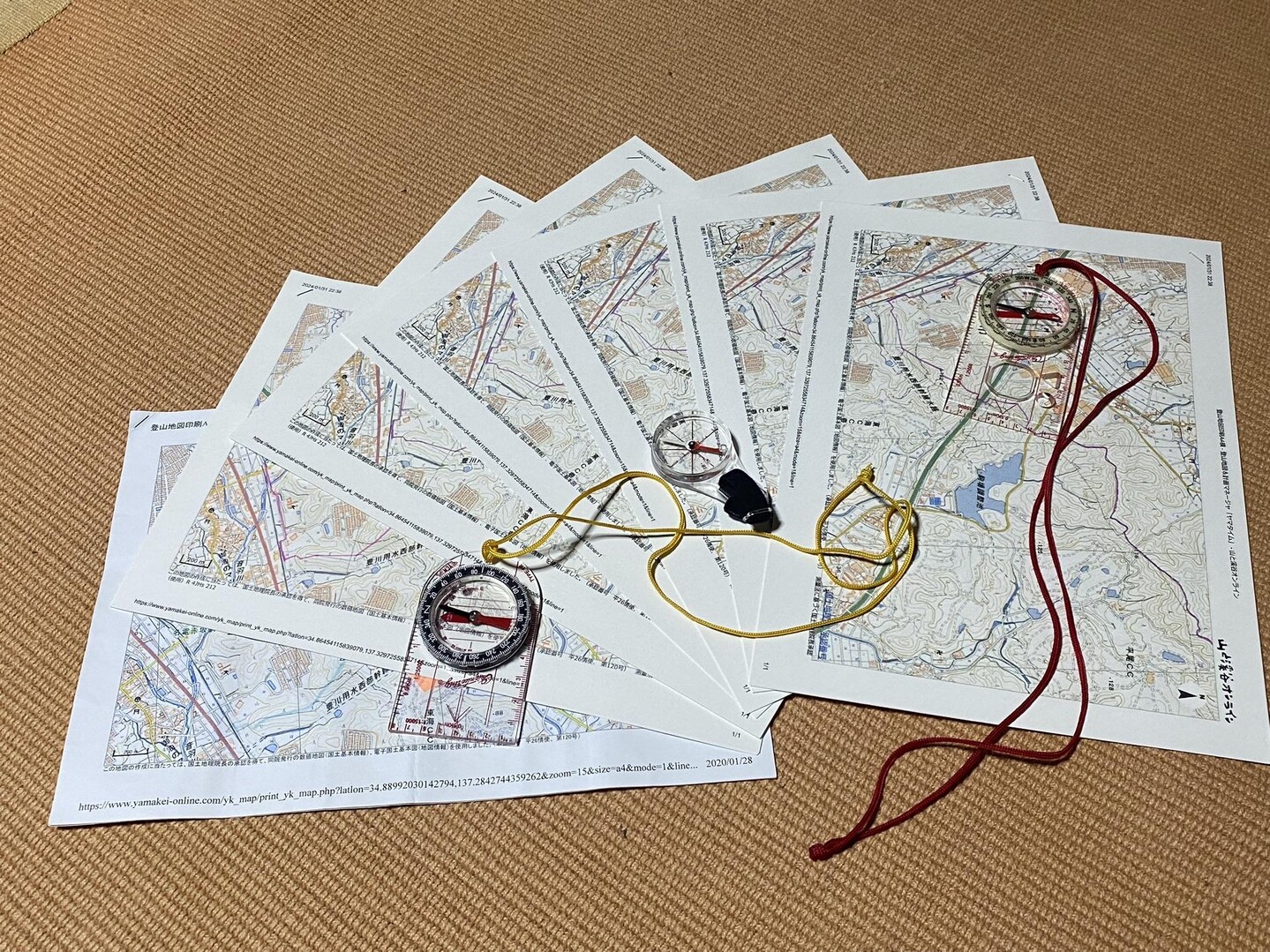 次回の地図読み練習用の地図を作成しました... / oniraさんのモーメント | YAMAP / ヤマップ