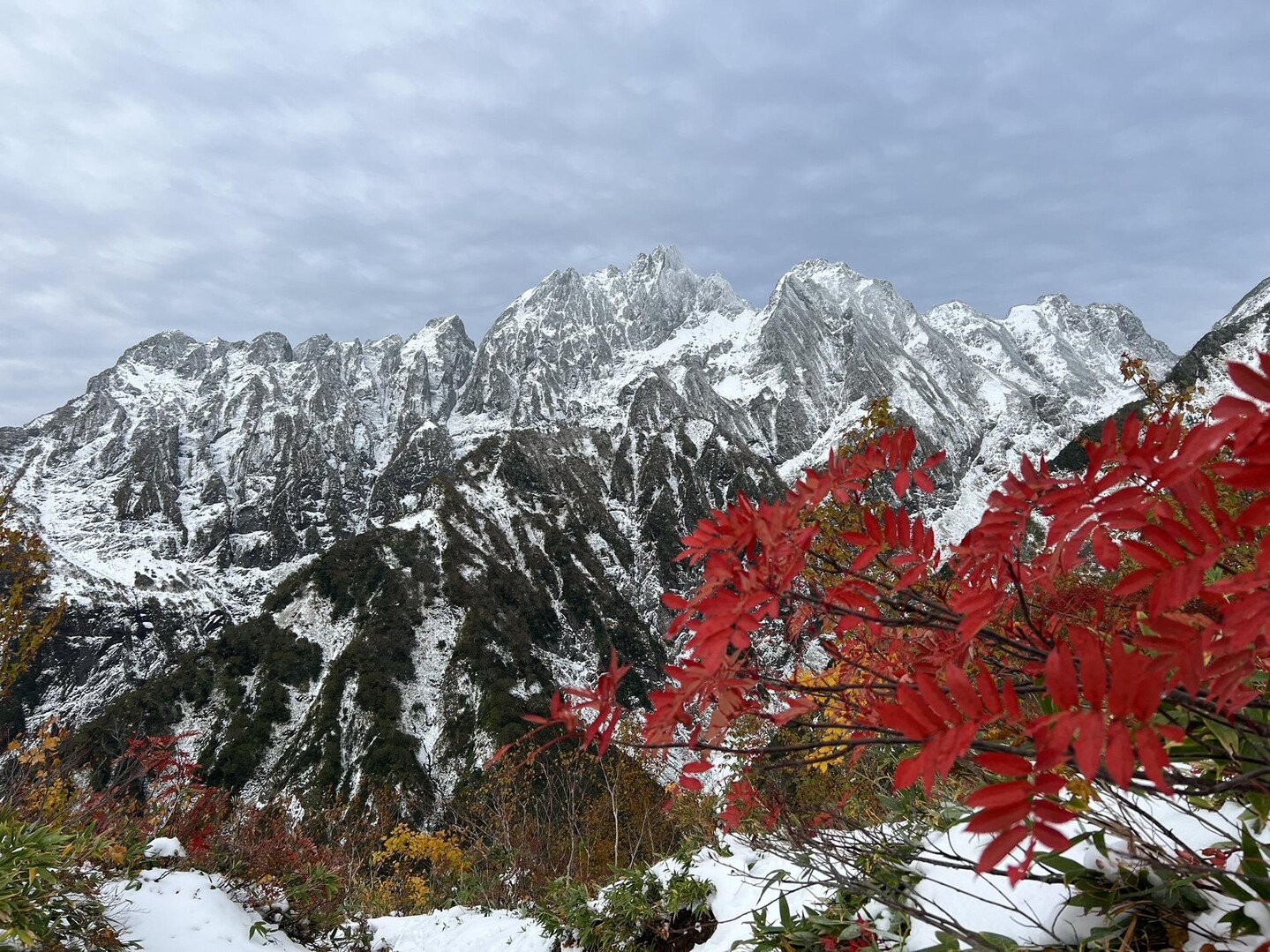 劔岳三段紅葉🍁周遊(劔沢、真砂沢、内蔵助平) / Rina ︎さんの立山・雄山・浄土山の活動日記 | YAMAP / ヤマップ