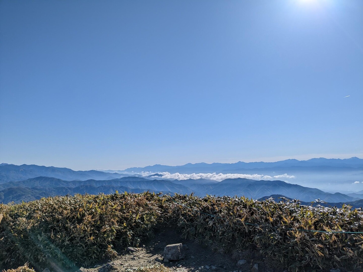 富士見台・南沢山 阿智セブンサミット 3〜4座目 / satokenさんの恵那山・大判山・神坂山の活動データ | YAMAP / ヤマップ