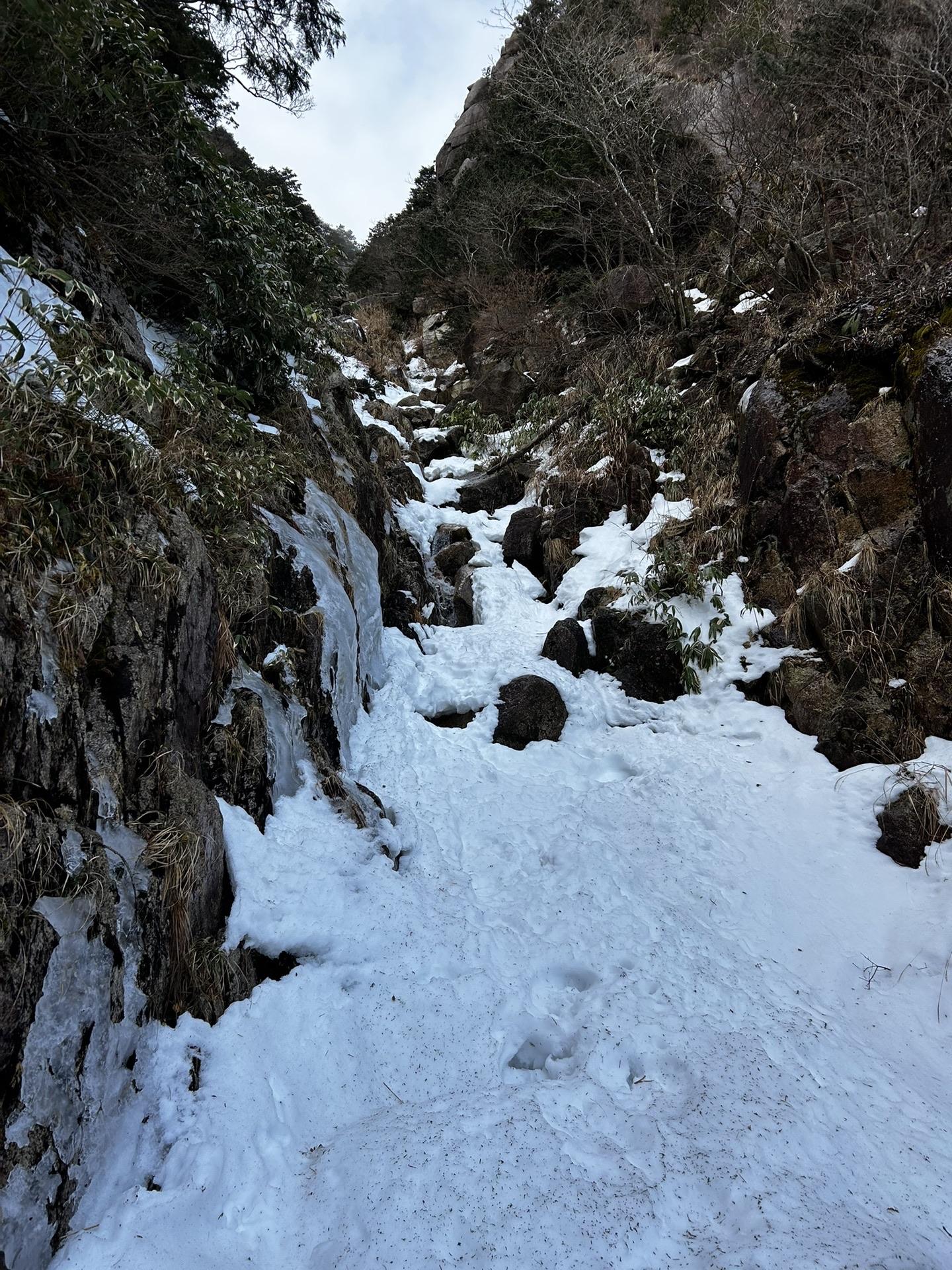 御在所岳 • 藤内沢 / Nandoさんの御在所岳（御在所山）・雨乞岳の活動データ | YAMAP / ヤマップ