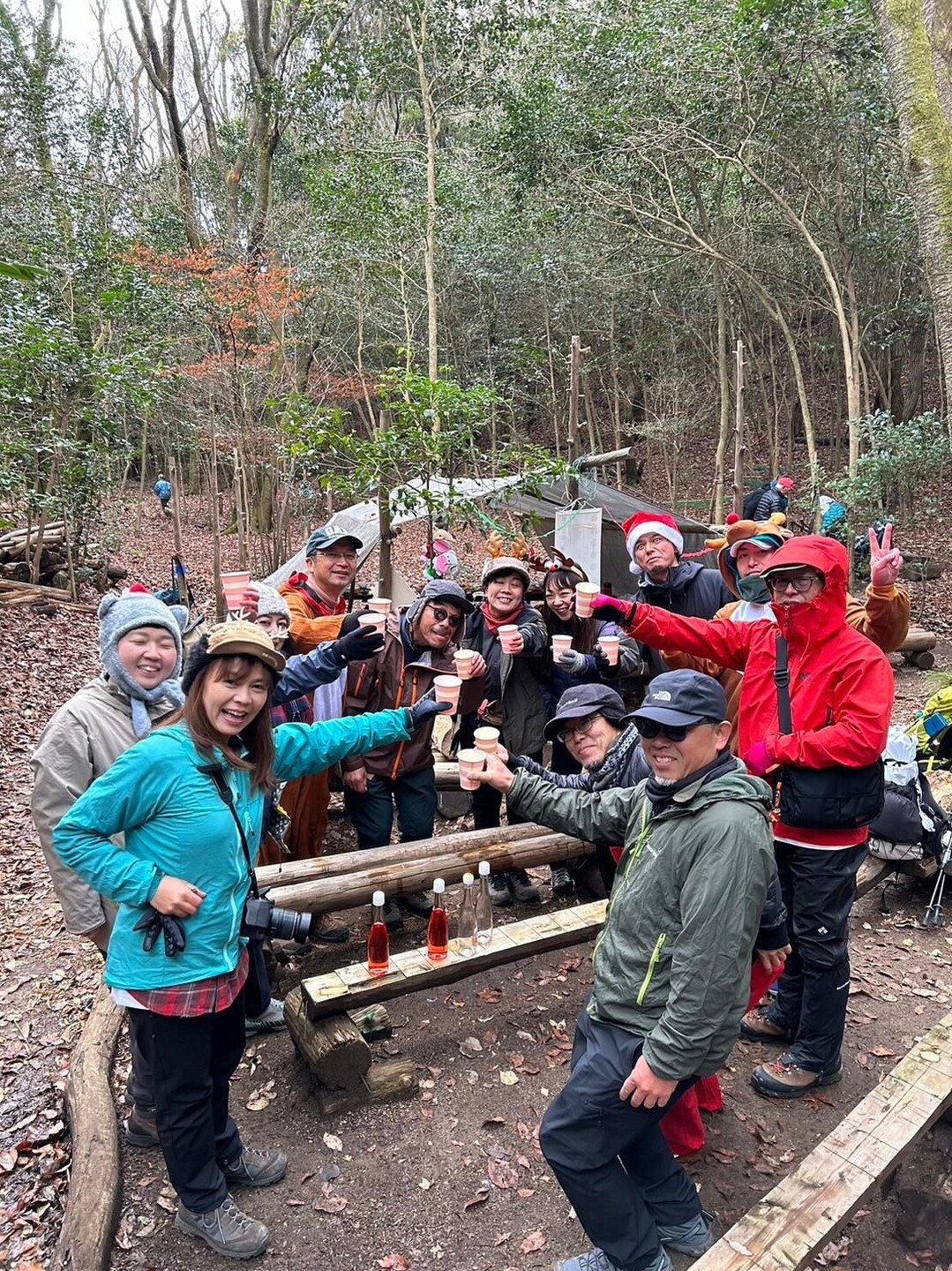 猿投山X'mas Hike / TOSHIさんの猿投山・物見山の活動データ | YAMAP / ヤマップ
