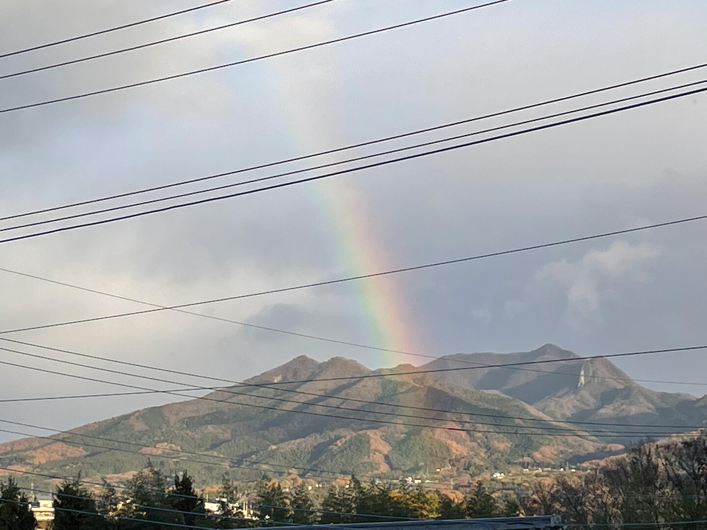 今朝、子持山方面に虹🌈が見えました🍀... / kintaさんのモーメント | YAMAP / ヤマップ