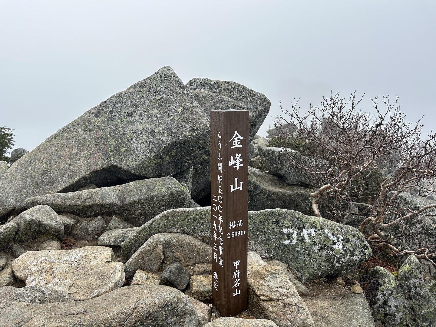 11/10 爆風地獄再び！でもイイ！😂金峰山 廻り目平ルート / kojiさんの瑞牆山・金峰山の活動データ | YAMAP / ヤマップ
