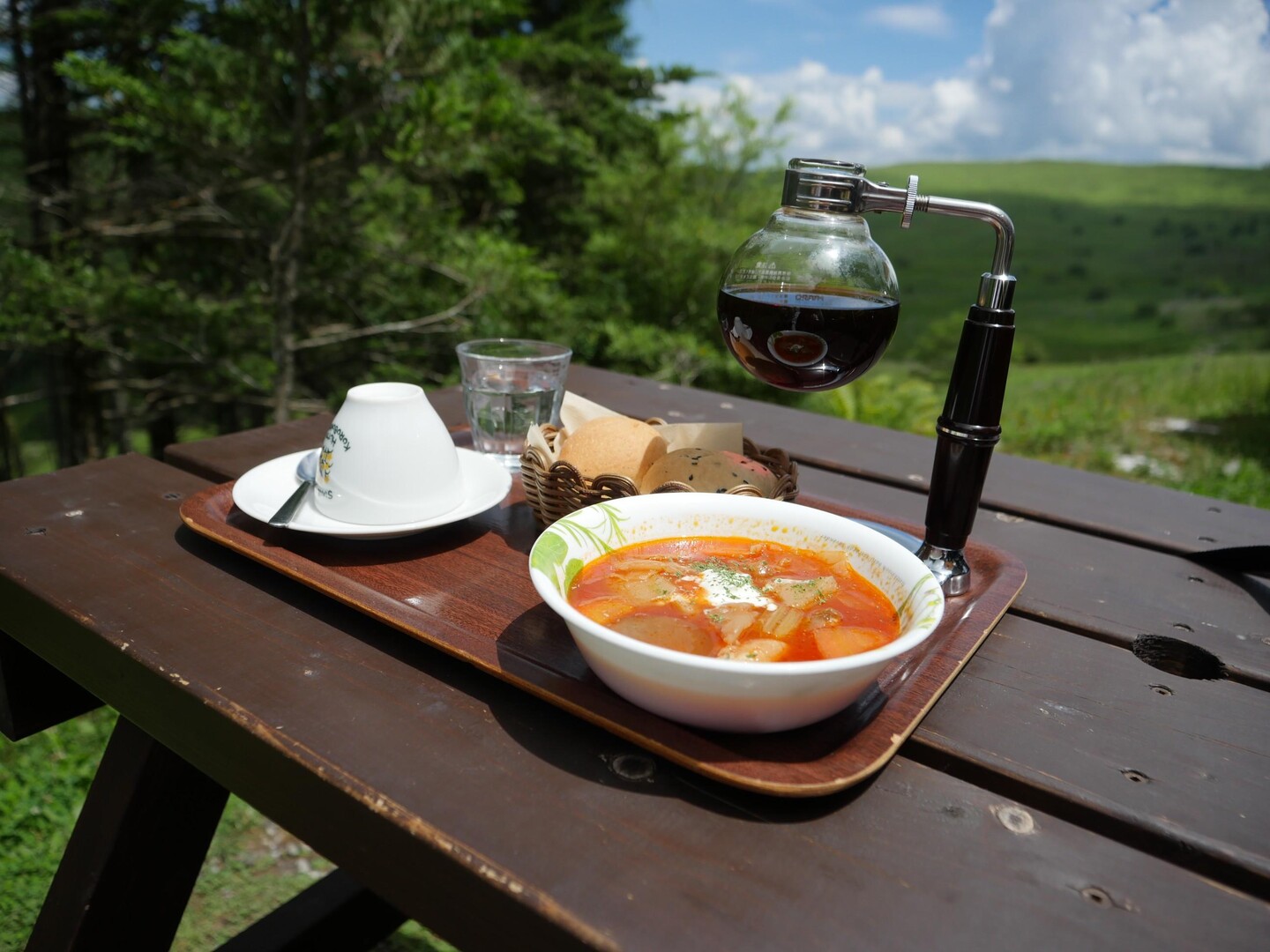今年の山頂は晴れていた。ころぼっくるひゅってのボルシチは外せない!霧ヶ峰（車山）・蝶々深山 / syorinさんの霧ヶ峰・車山・大笹峰の活動データ | YAMAP / ヤマップ