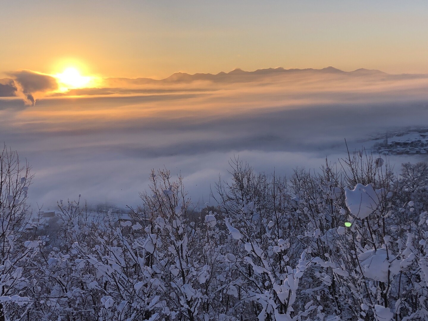 嵐山🗻大晦日の日の出☀️綺麗でしたー / me_twoさんの旭川市の活動データ | YAMAP / ヤマップ