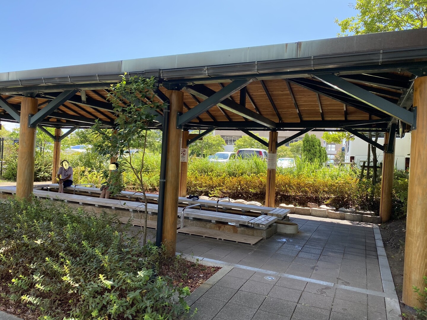 芦屋で足湯中 / Abu Tsubasaさんのモーメント | YAMAP / ヤマップ