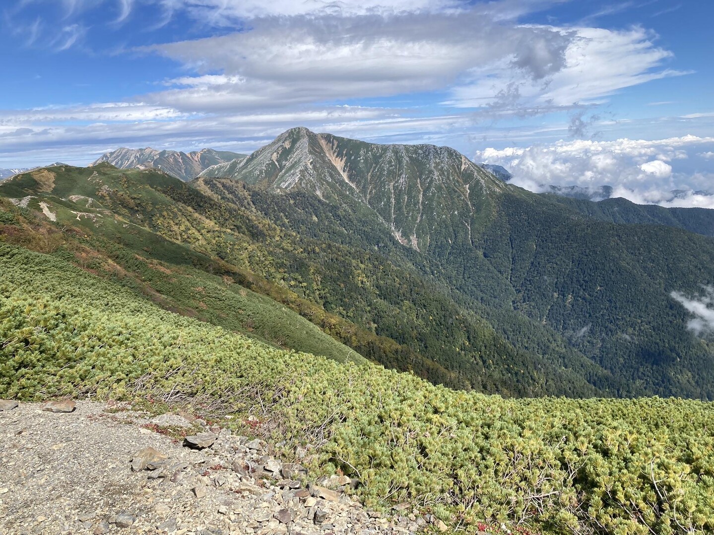 蝶ヶ岳 / R→zeroさんの常念岳・大天井岳・燕岳の活動データ | YAMAP / ヤマップ