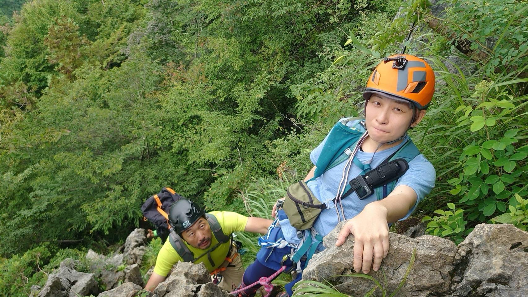 二子山西岳上級者ルートUP / AYA_hmskさんの両神山・諏訪山・二子山の活動データ | YAMAP / ヤマップ