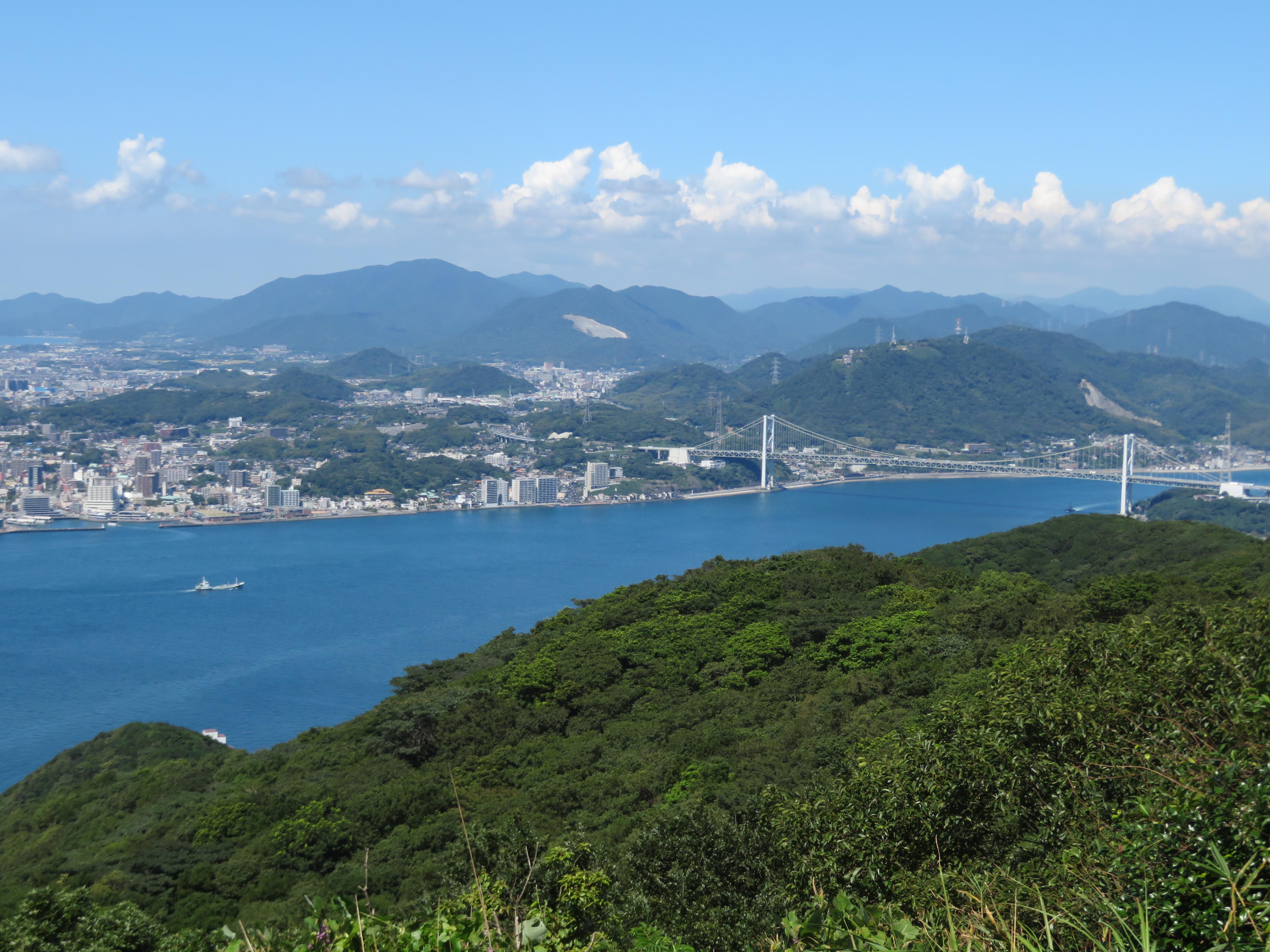 風頭から関門海峡を眺めてきました。 ①関... / 高所恐怖症さんのモーメント | YAMAP / ヤマップ
