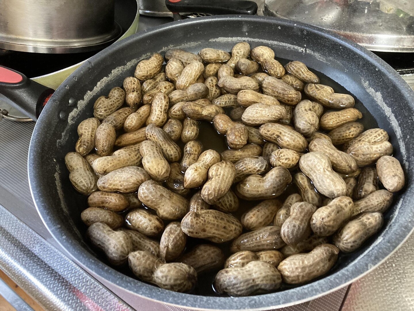 茹で落花生🥜 止まらない😂 / BONDIさんのモーメント | YAMAP / ヤマップ