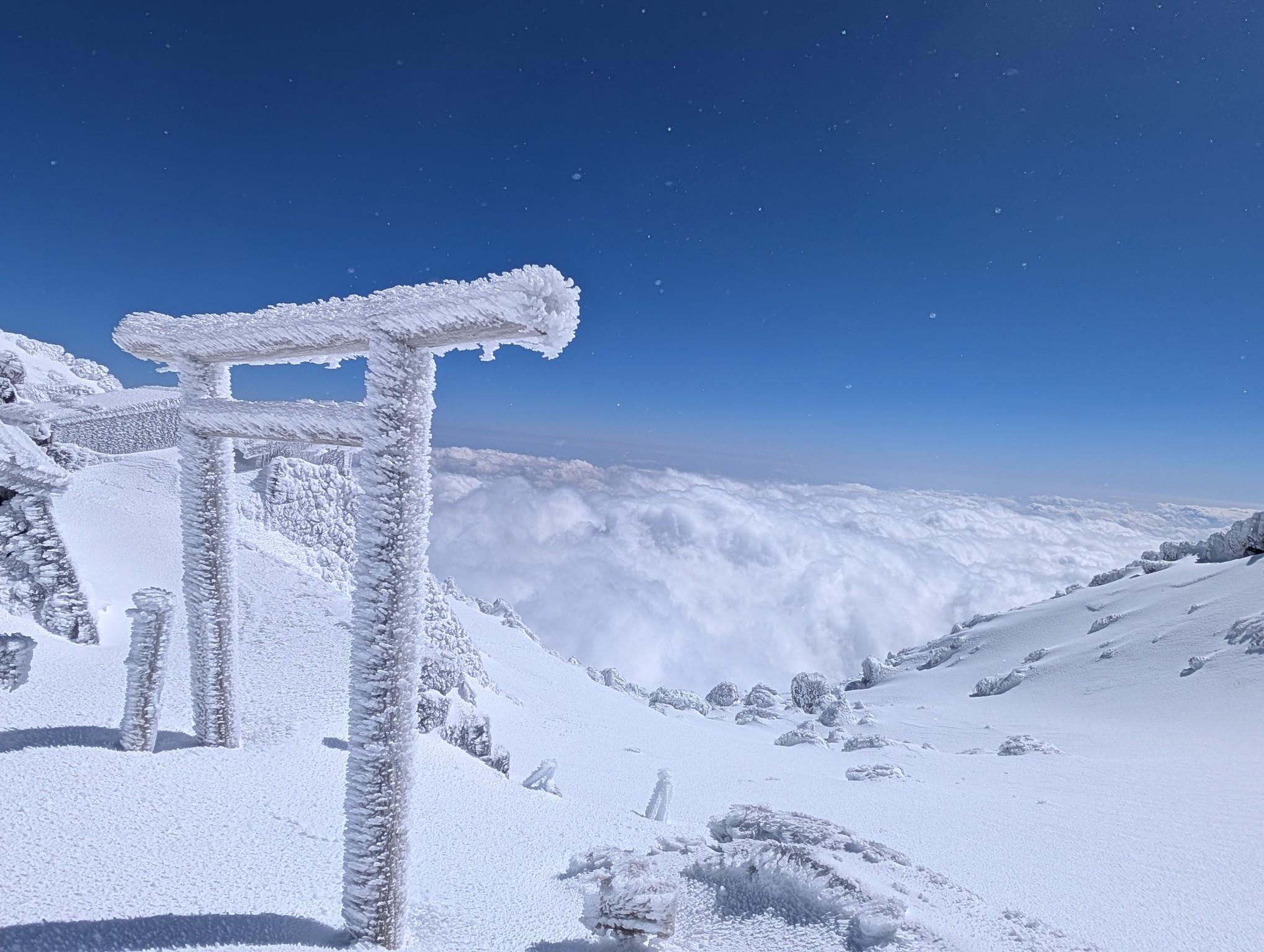 久々に雪のある富士山 水ヶ塚より / endohさんの富士山の活動データ | YAMAP / ヤマップ