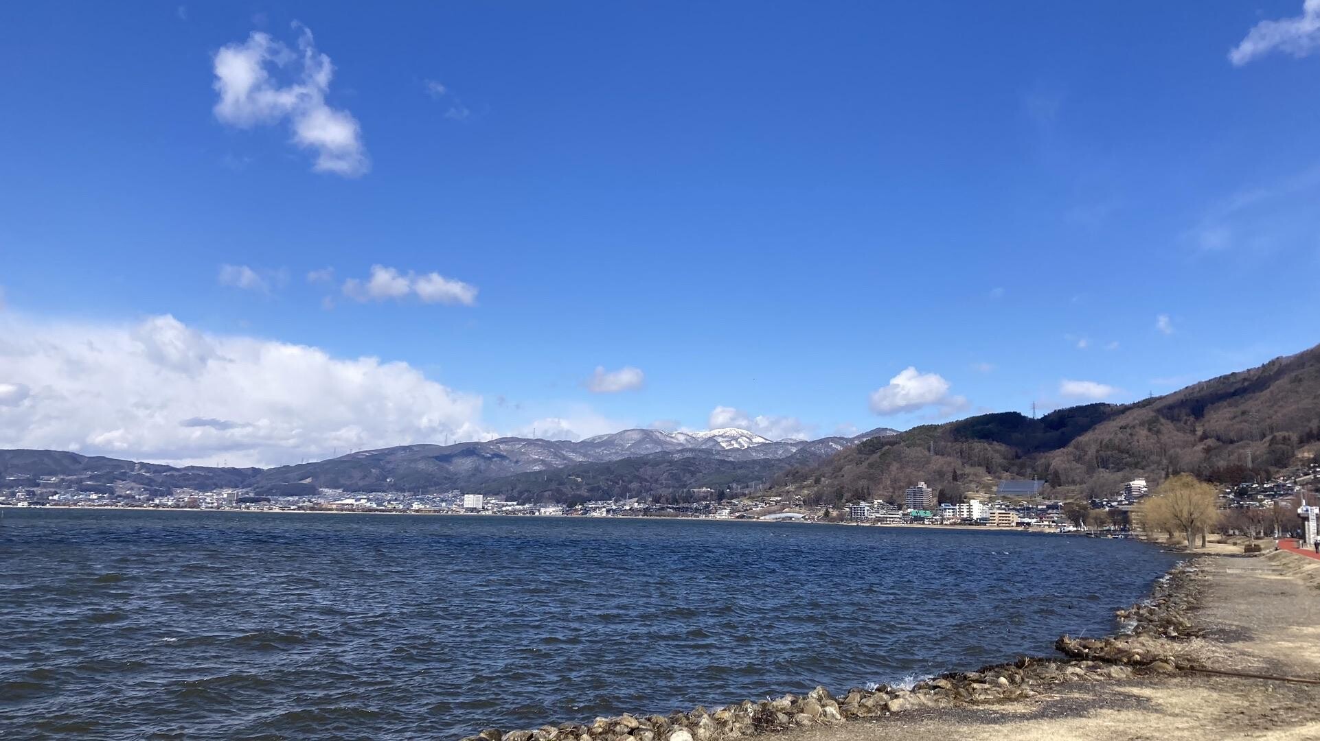 諏訪湖一周 食い倒れ・呑んだくれ & サイクリング-2024-03-21 / kinako&chocoさんの鉢伏山・高ボッチ山・三峰山の活動データ | YAMAP / ヤマップ