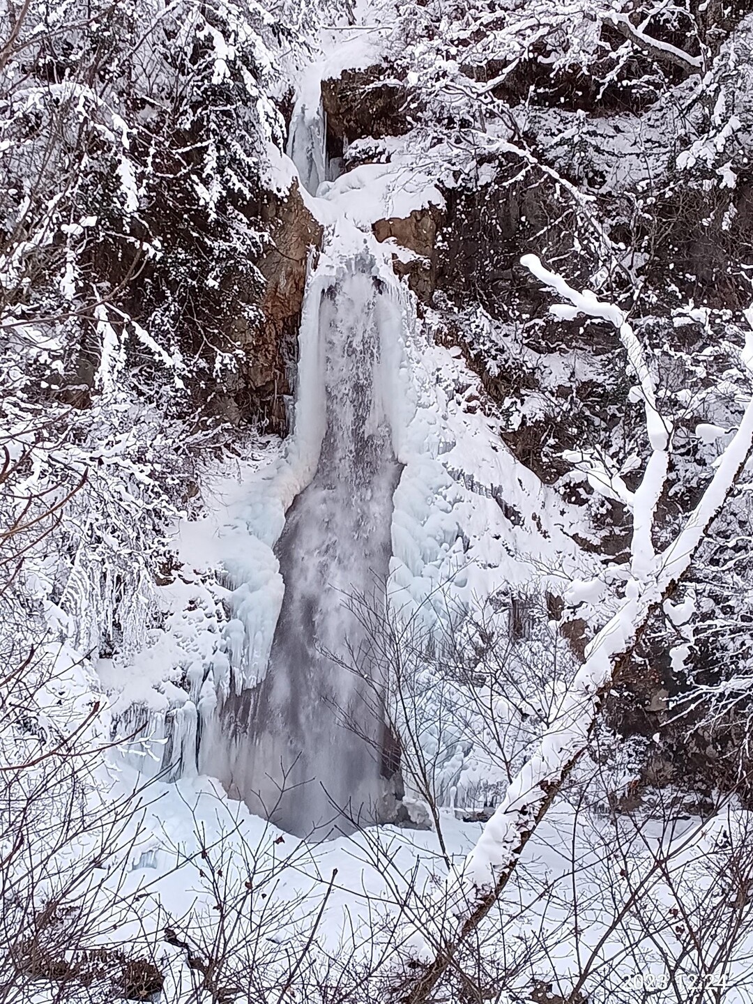 七滝-2023-12-24 / 登美三郎さんの岩手山・八幡平・安比高原 50km トレイルの活動データ | YAMAP / ヤマップ