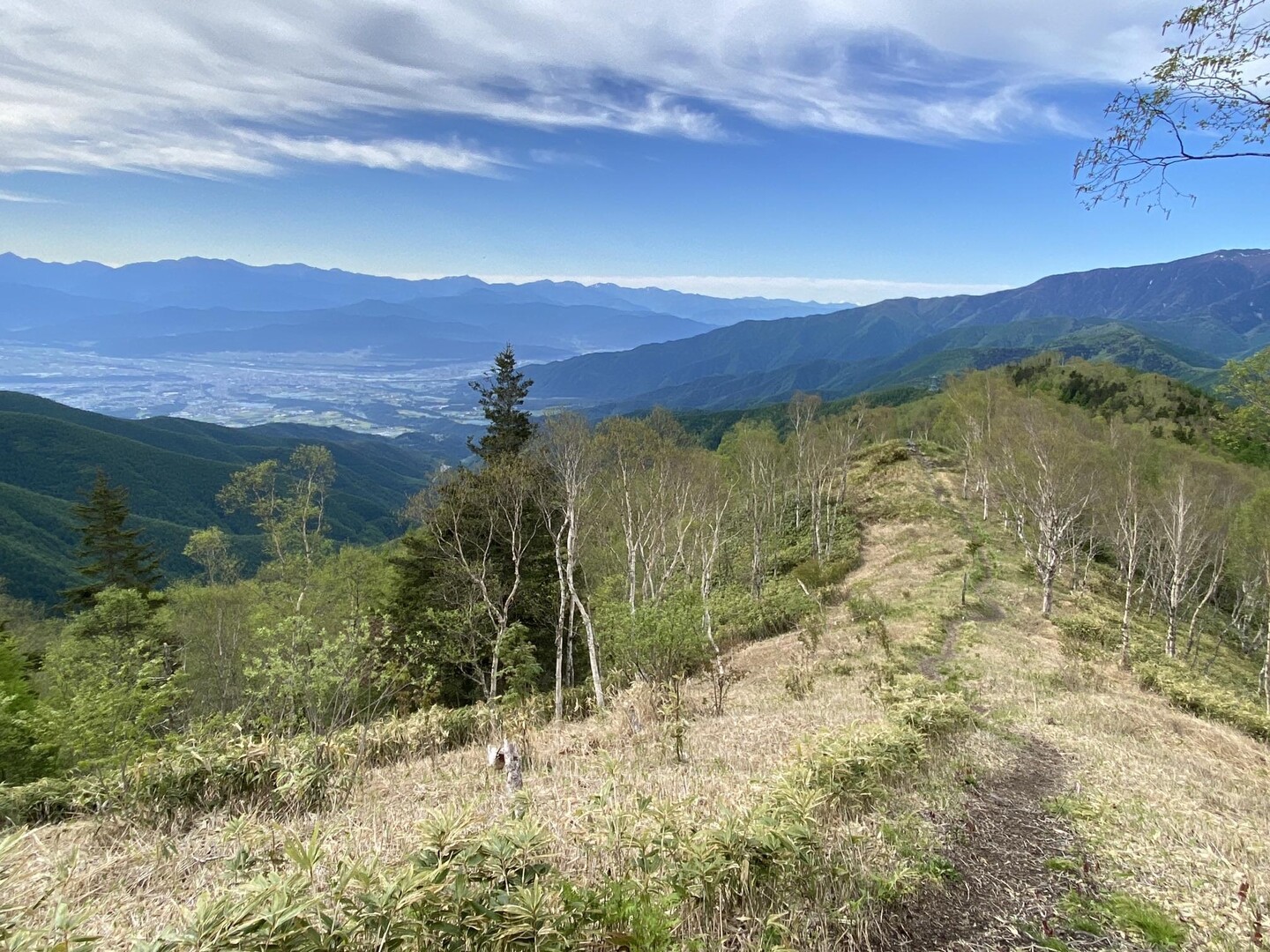 二百名山 経ヶ岳と黒沢山 権兵衛峠より / black stoneさんの経ヶ岳・坊主岳の活動データ | YAMAP / ヤマップ