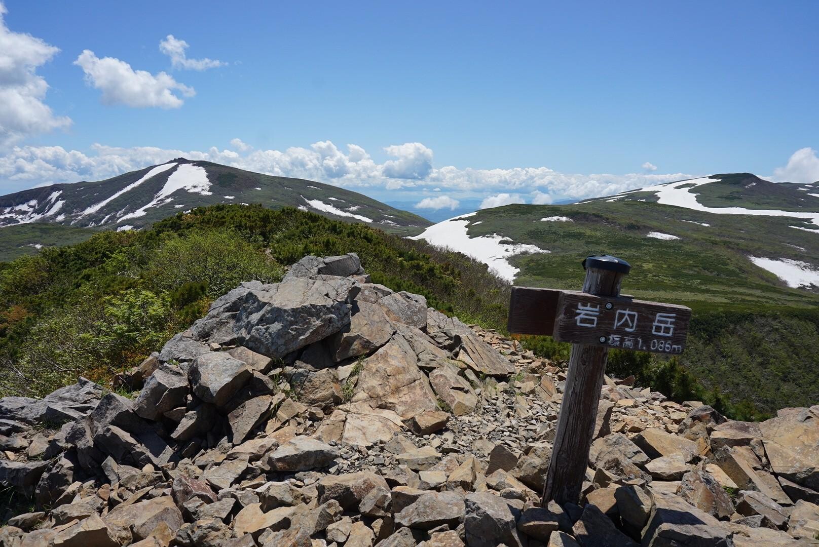 岩内岳．奥の雪渓まで。 / いのwayさんの目国内岳・雷電山の活動データ | YAMAP / ヤマップ