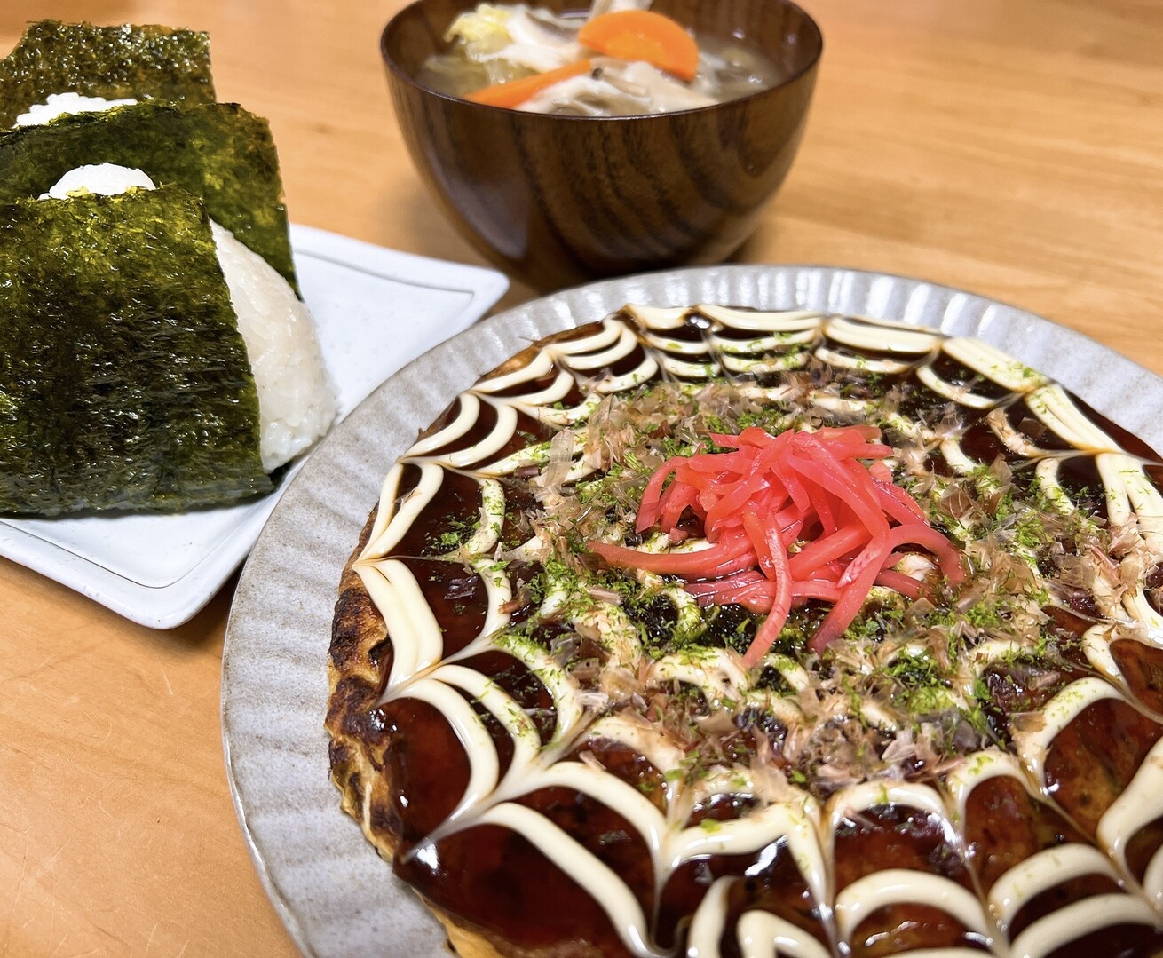 今夜はお好み焼き定食やに♡ / なっちゃん🍎さんのモーメント | YAMAP / ヤマップ