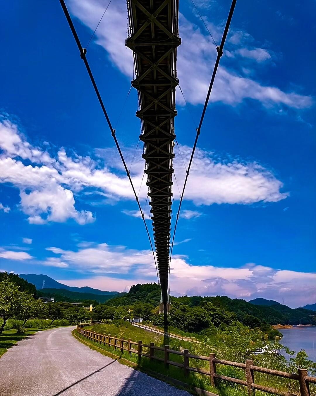 水の郷大つり橋 / GIさんのモーメント | YAMAP / ヤマップ