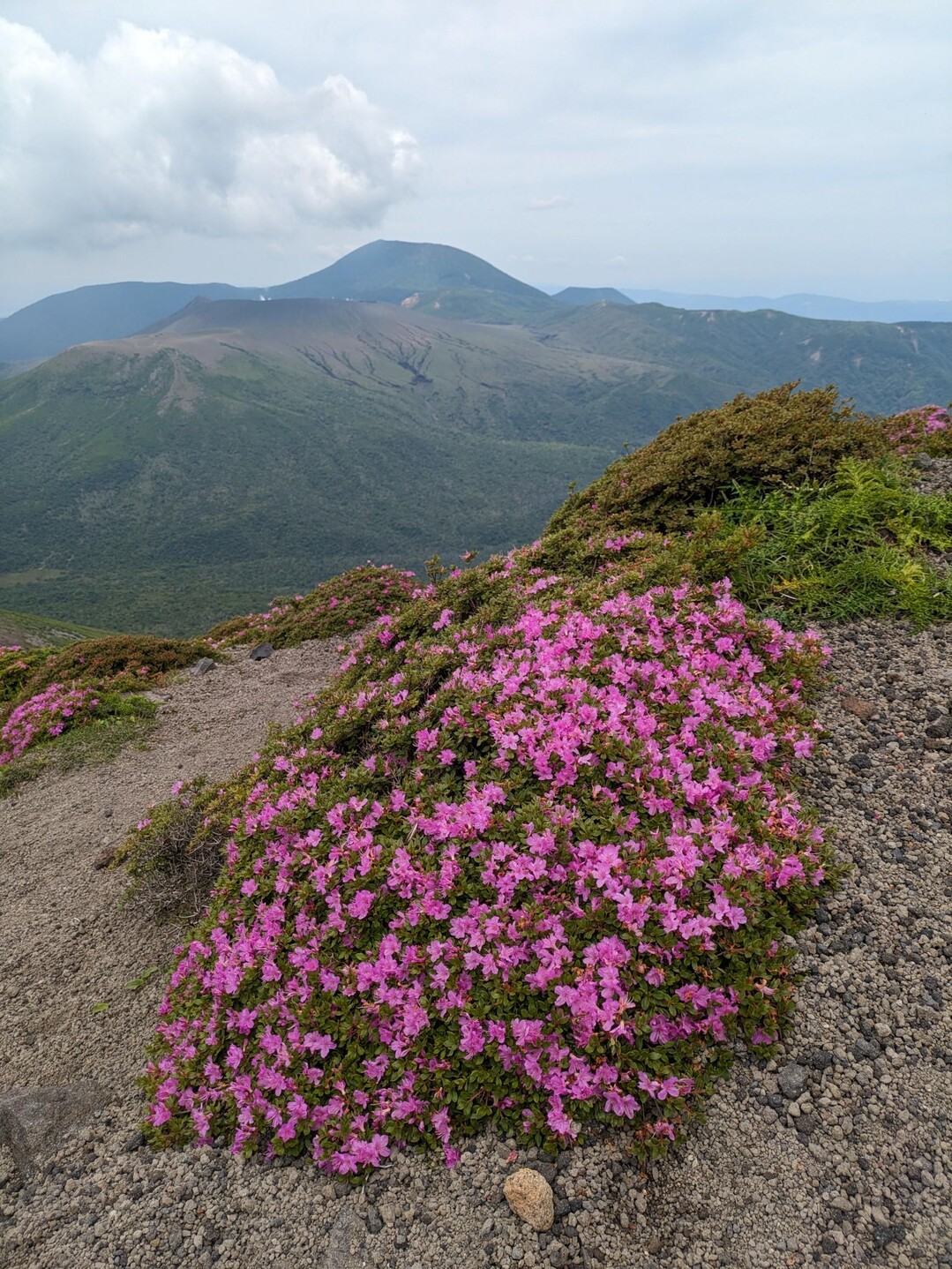 御鉢・高千穂峰（霧島山）団体抜かして下りでコケる。 / 土偶Menさんの霧島山・韓国岳・高千穂峰・夷守岳・烏帽子岳の活動データ | YAMAP / ヤマップ