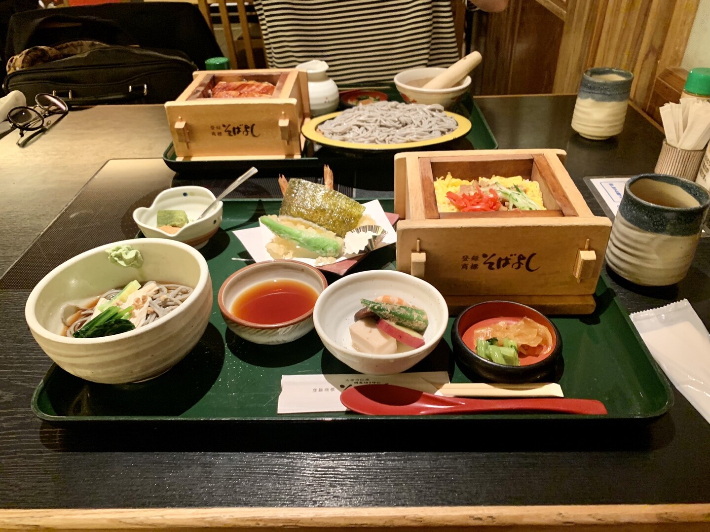 今日のランチは近鉄の『そばよし』の 穴子... / KOBONさんのモーメント | YAMAP / ヤマップ