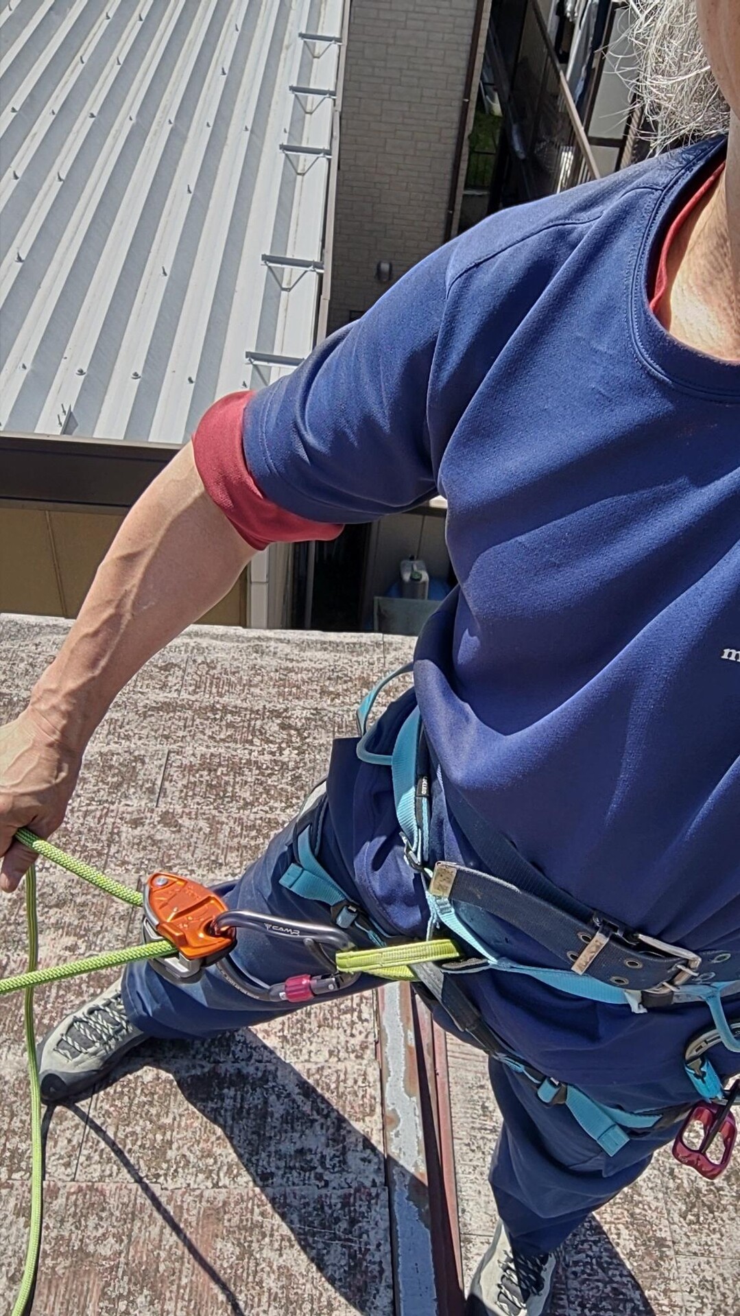 時々ですが、屋根の上で仕事をします。 安... / wao→わおさんのモーメント | YAMAP / ヤマップ